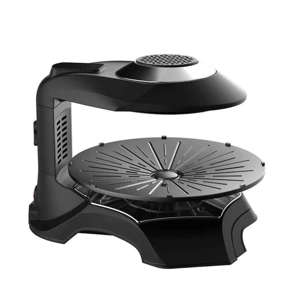 LY-007 Infrared Electric Grill with LCD Touchscreen, 360° Rotating Pla – KUPU TECH GMBH